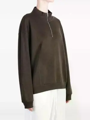 Auralee Quarter-zip Sweatshirt