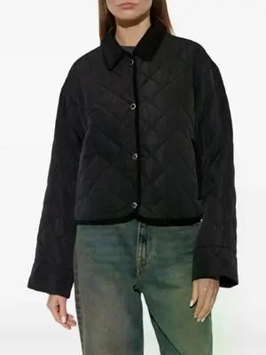 P.E Nation Breaker Quilted Jacket - Black