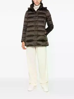 MOORER Delia Hooded Quilted Jacket