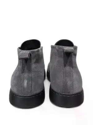 POCHE PARIS Suede Slip-on Loafers