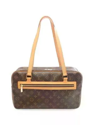 LOUIS VUITTON 2004 Gm Cite Monogram Canvas Shoulder Bag - Brown
