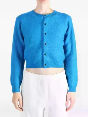 Auralee Garment-dyed Cardigan
