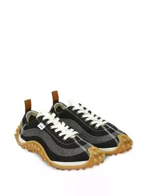 AMI Paris Mesh-knit Sneakers