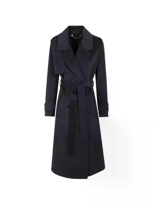 GIOVANNI PARIS Cassis Belted Double-breasted Coat