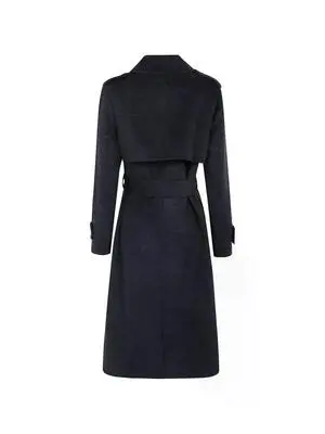 GIOVANNI PARIS Cassis Belted Double-breasted Coat