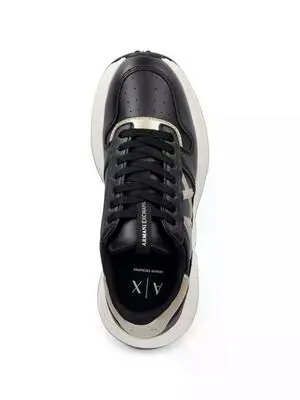 Armani Exchange Logo-patch Chunky-sole Sneakers