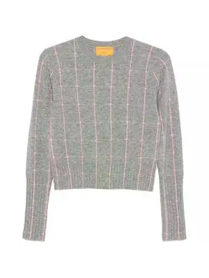 Guest In Residence Check-pattern Sweater