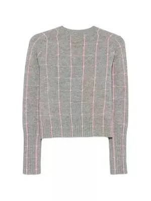 Guest In Residence Check-pattern Sweater