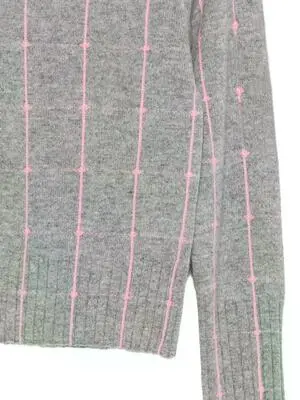 Guest In Residence Check-pattern Sweater