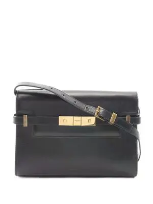 Saint Laurent 2010s Manhattan Shoulder Bag - Black