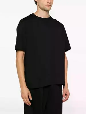 LOW BRAND Ribbed-trim T-shirt