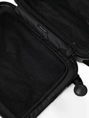 Armani Exchange Logo-embossed Ridged Luggage