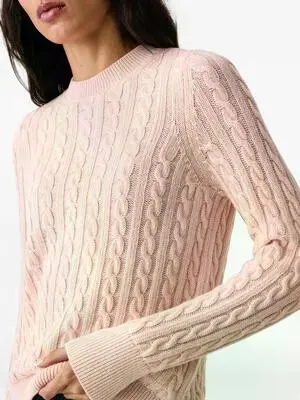Barbour Ashdown Cable-knit Embroidered-logo Sweater