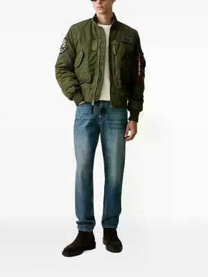 Alpha Industries Patch-detail Bomber Jacket