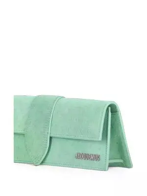 Jacquemus Ostrich-effect Suede East-west Bag