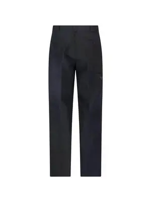 Prada Logo-plaque Trousers