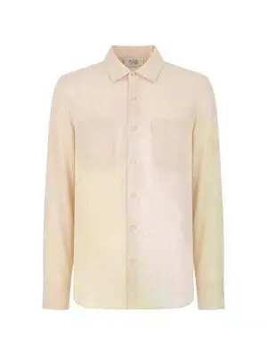 LE SULLY STUDIO Patch-pocket Long-sleeved Shirt - Neutrals