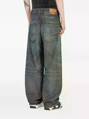 DIESEL® 1997 D-enim-m Wide-leg Jeans - Blue