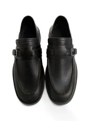 MIISTA Els Buckle-strap Loafers