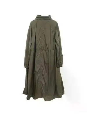 Moncler 2000s Lin Hooded Down Coat - Green
