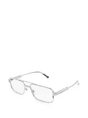 Cartier Santos De Geometric-frame Glasses