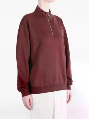 Auralee Half-zip Sweatshirt