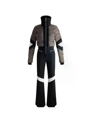 Fusalp Clarisse Quilted Ski Suit - Black