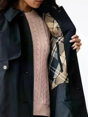 Barbour Antonella Belted Storm-flap Trench Coat