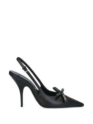 MIU MIU Bow-detail Slingback Pumps