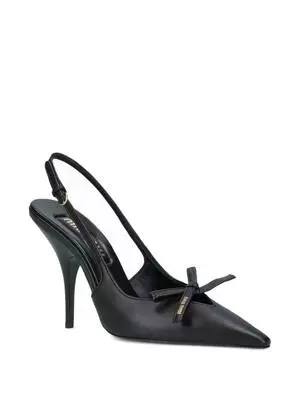 Miu Miu Bow-detail Slingback Pumps