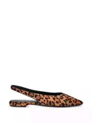 PRADA Printed Leather Ballerinas