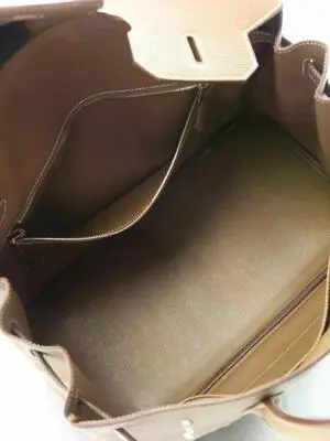 Hermès 2016 35 Birkin Togo Tote Bag - Grey