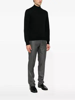 Tagliatore High-neck Virgin Wool Sweater