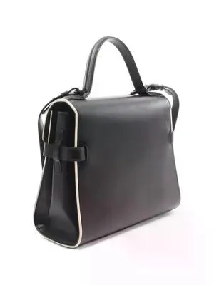 Delvaux 2010s Mm Tempête Two-way Tote Bag - Black