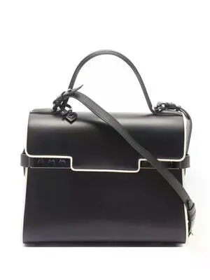 Delvaux 2010s Mm Tempête Two-way Tote Bag - Black