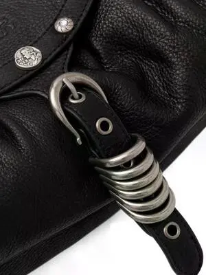 Miss Sixty Stud-embellished Buckle-detail Shoulder Bag