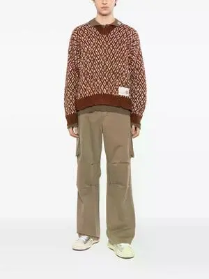Mihara Yasuhiro Layered Knit Sweater