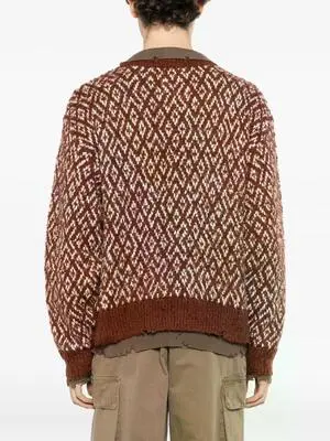 Mihara Yasuhiro Layered Knit Sweater
