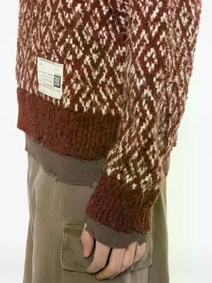 Mihara Yasuhiro Layered Knit Sweater