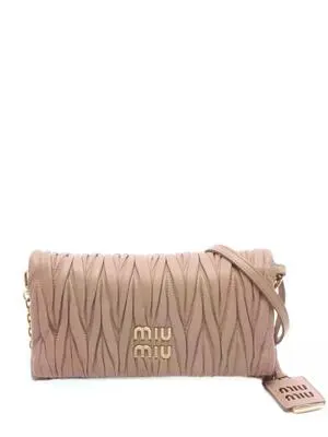 Miu Miu 2010s Matelassé Small Shoulder Bag