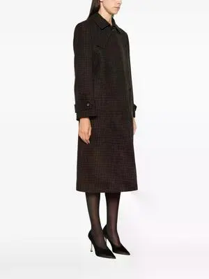 Tagliatore Bethany Houndstooth Coat