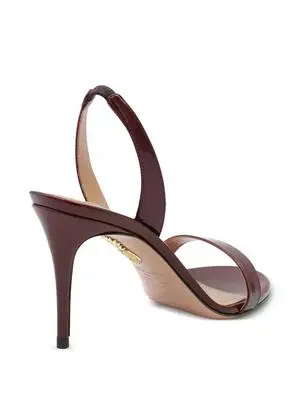 AQUAZZURA So Nude Sandals 85