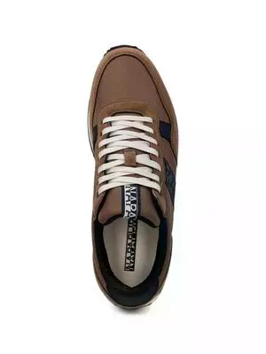 NAPAPIJRI Cosmos Logo-patch Panelled Sneakers - Brown