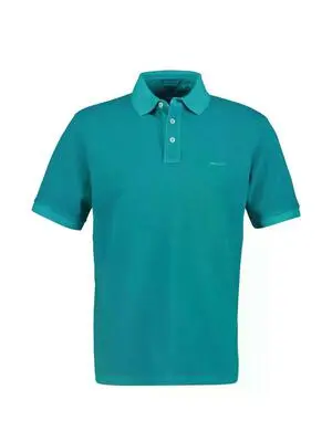 Gant Logo-embroidered Polo Shirt - Blue