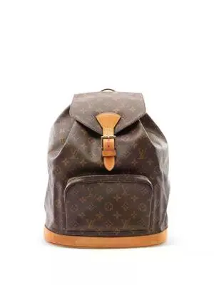 LOUIS VUITTON 1999 Gm Monogram Canvas Backpack - Brown