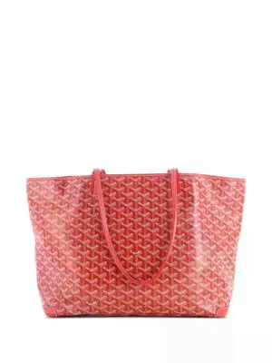Goyard Artois Tote Coated Canvas Mm Shoulder Bag Red