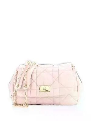 Dior Milly La Foret Handbag Cannage Quilt Lambskin Small Shoulder Bag - Pink