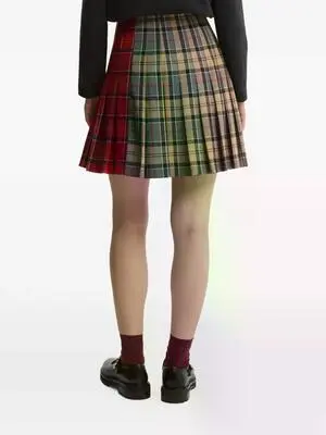 Barbour Gillian Tartan Pleated Mini Skirt