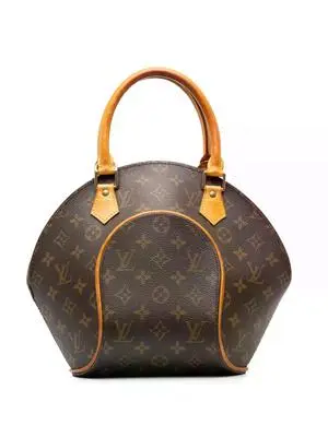 LOUIS VUITTON 1998 Monogram Ellipse Pm Handbag - Brown