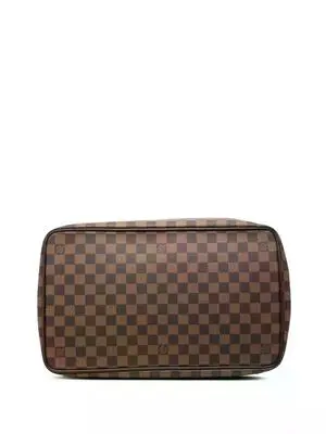 LOUIS VUITTON 2003 Damier Ebene Greenwich Pm Travel Bag